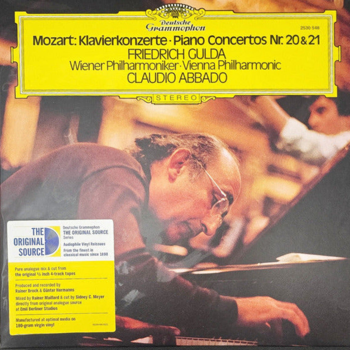 Mozart - Piano Concertos Nos. 20 & 21 - Friedrich Gulda and Claudio Ab – AudioSoundMusic