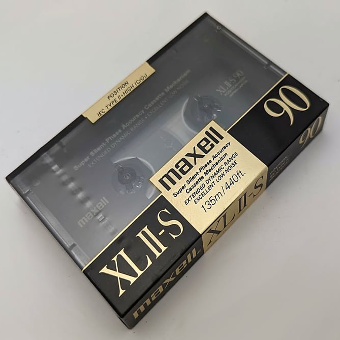 Unrecorded Audio Cassette Tape Maxell XLIIS 90 (sealed) – AudioSoundMusic