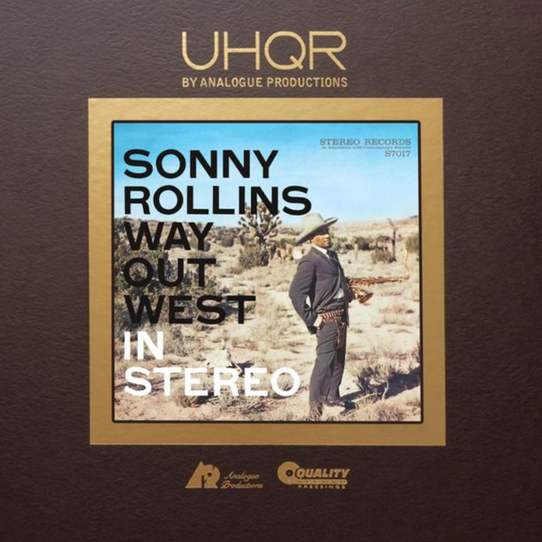 Sonny Rollins - Way Out West (2LP, 45RPM, UHQR, 200g, Clear vinyl, Box – AudioSoundMusic
