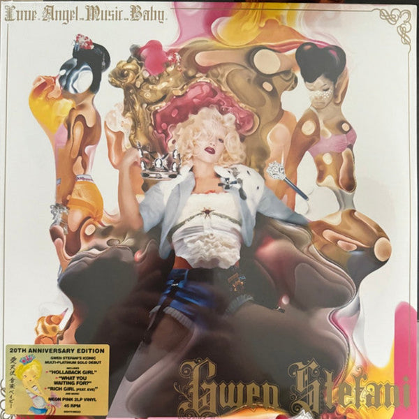 Gwen Stefani - Love Angel Music Baby (2LP, 45RPM, Neon Pink Vinyl ...