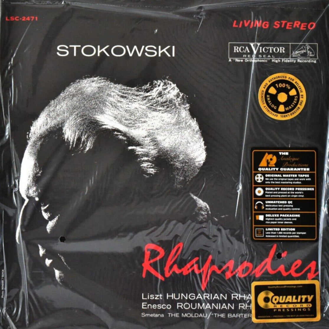 Leopold Stokowski – Rhapsodies - Liszt, Enescu, Smetana – AudioSoundMusic