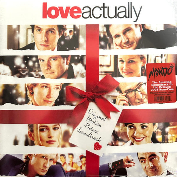 Love Actually Soundtrack (2LP, Red & White "Candy Cane" vinyl ...
