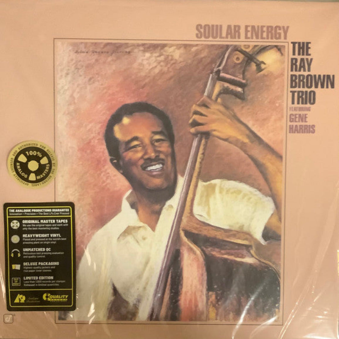 The Ray Brown Trio featuring Gene Harris – Soular Energy (2 LP, 45RPM ...