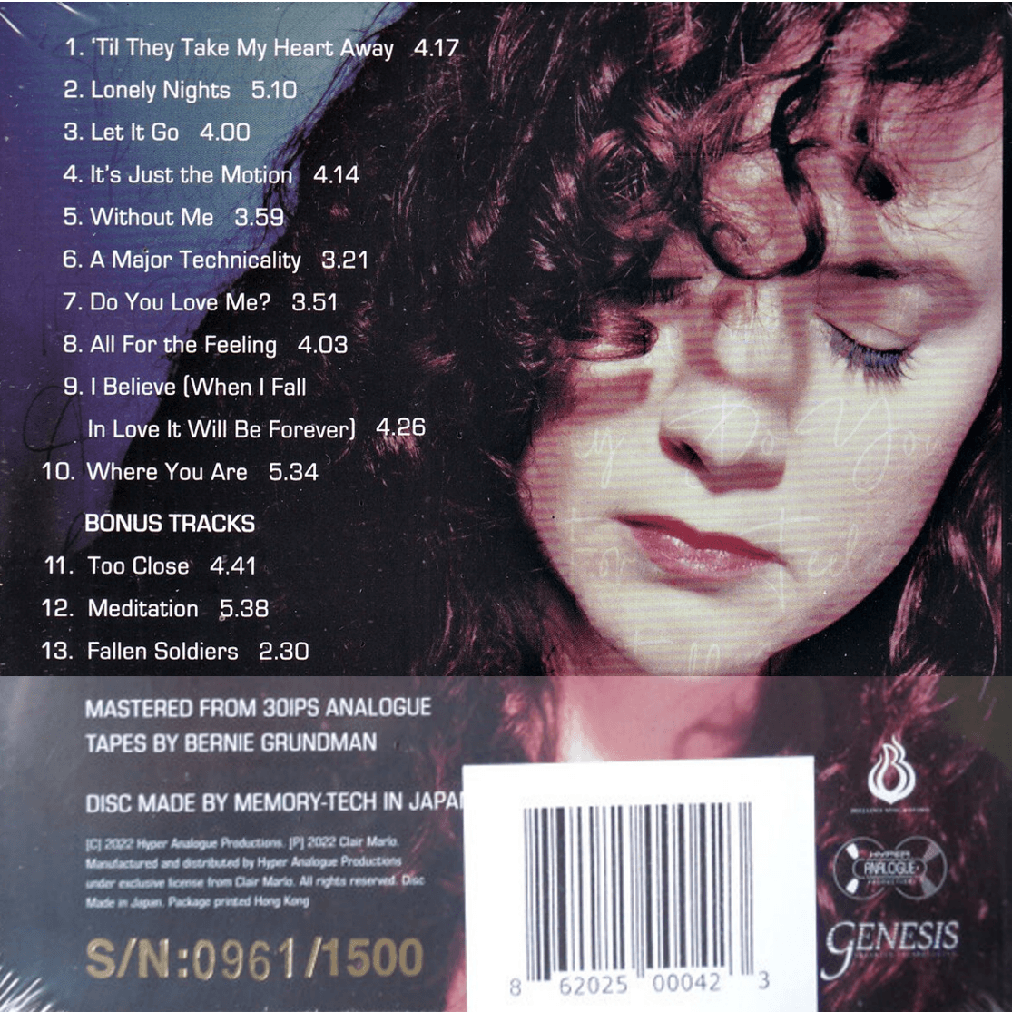 Clair Marlo – Let It Go (Gold CD) – AudioSoundMusic