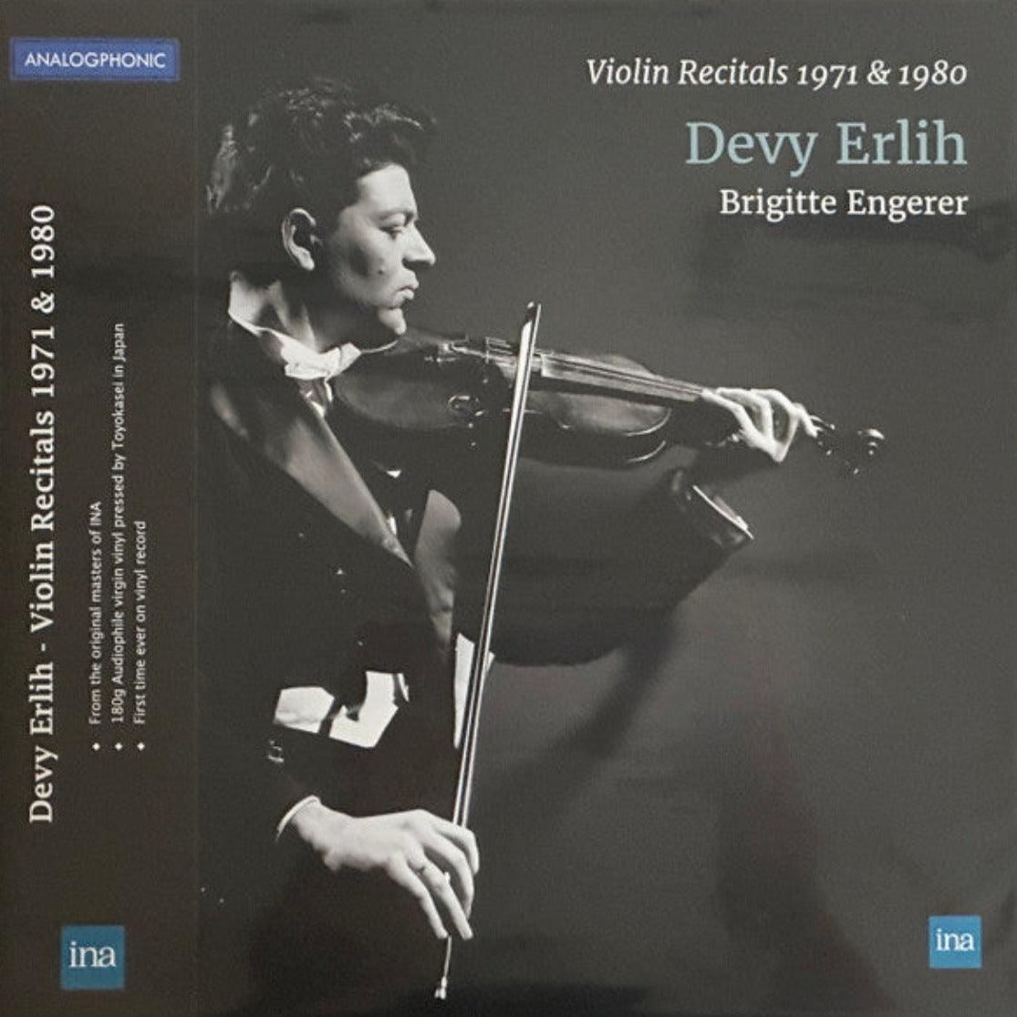 Devy Erlih - Violin Recitals 1971 & 1980 – Mozart, Schubert, Beethoven ...