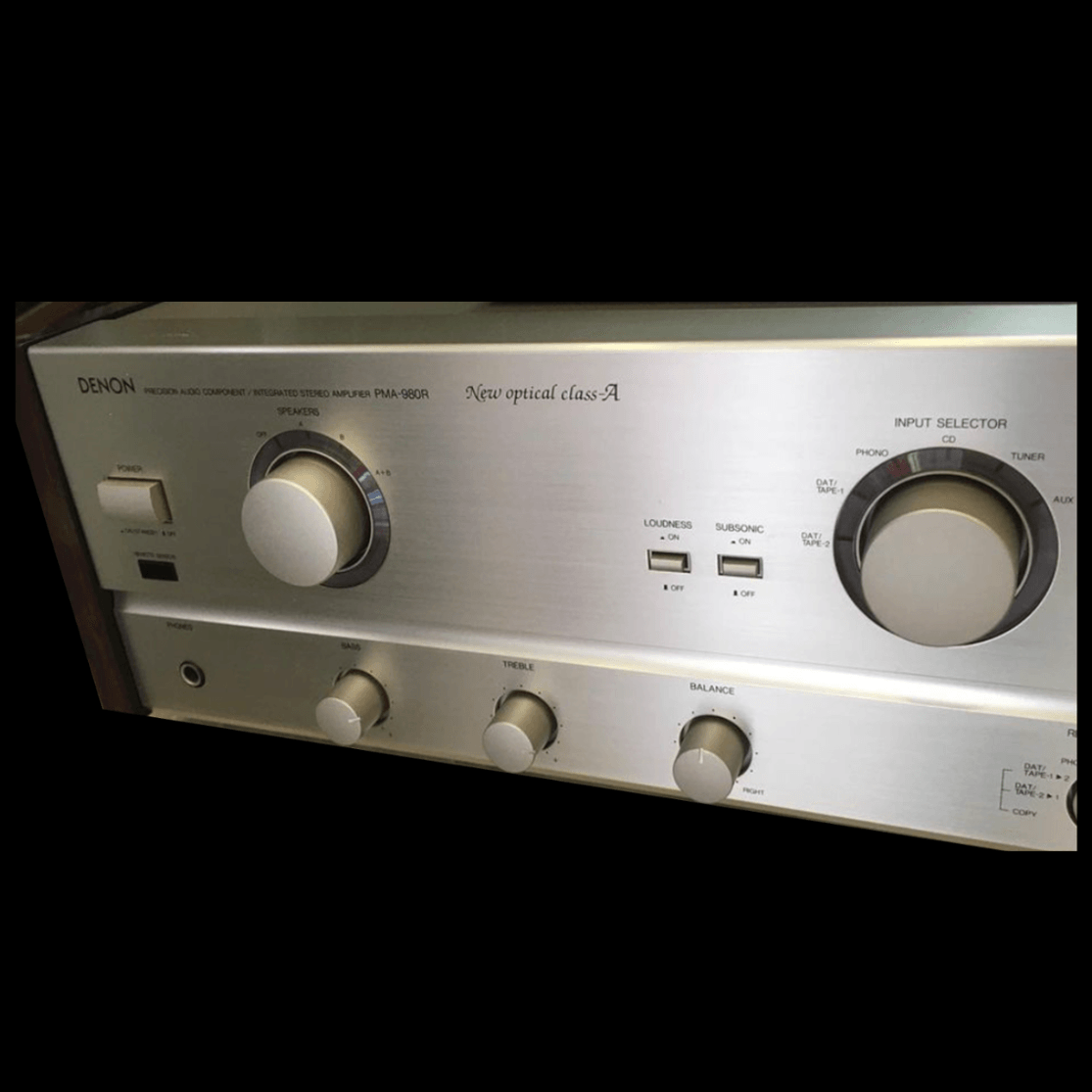 Pre-owned AMPLIFIER DENON PMA 980RG - Wood Panel – AudioSoundMusic