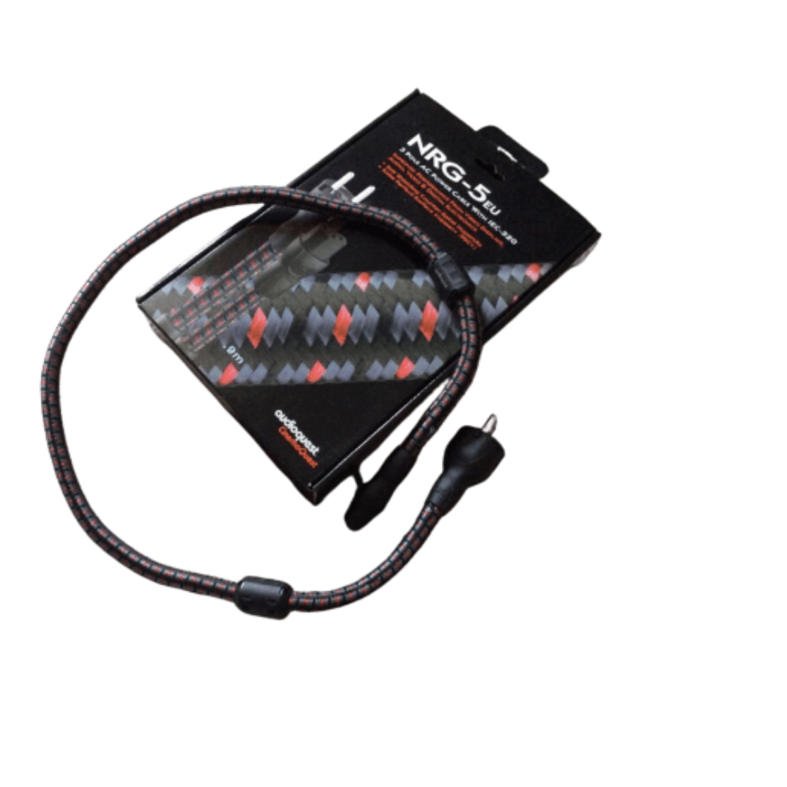 Pre-owned Power (EU) cable - AudioQuest NRG5 (0.9m) – AudioSoundMusic