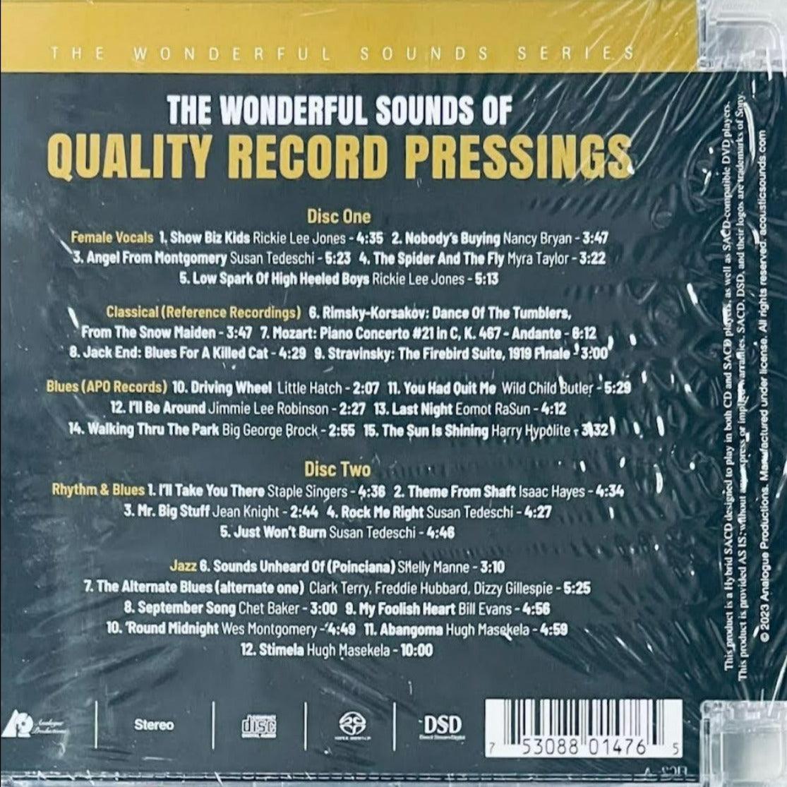 The Wonderful Sounds Of Quality Record Pressings : Chet Baker, Freddie ...