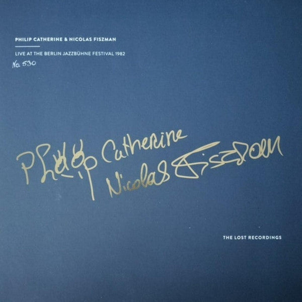 Philip Catherine & Nicolas Fiszman – Live At The Berlin Jazzbühne Fest ...